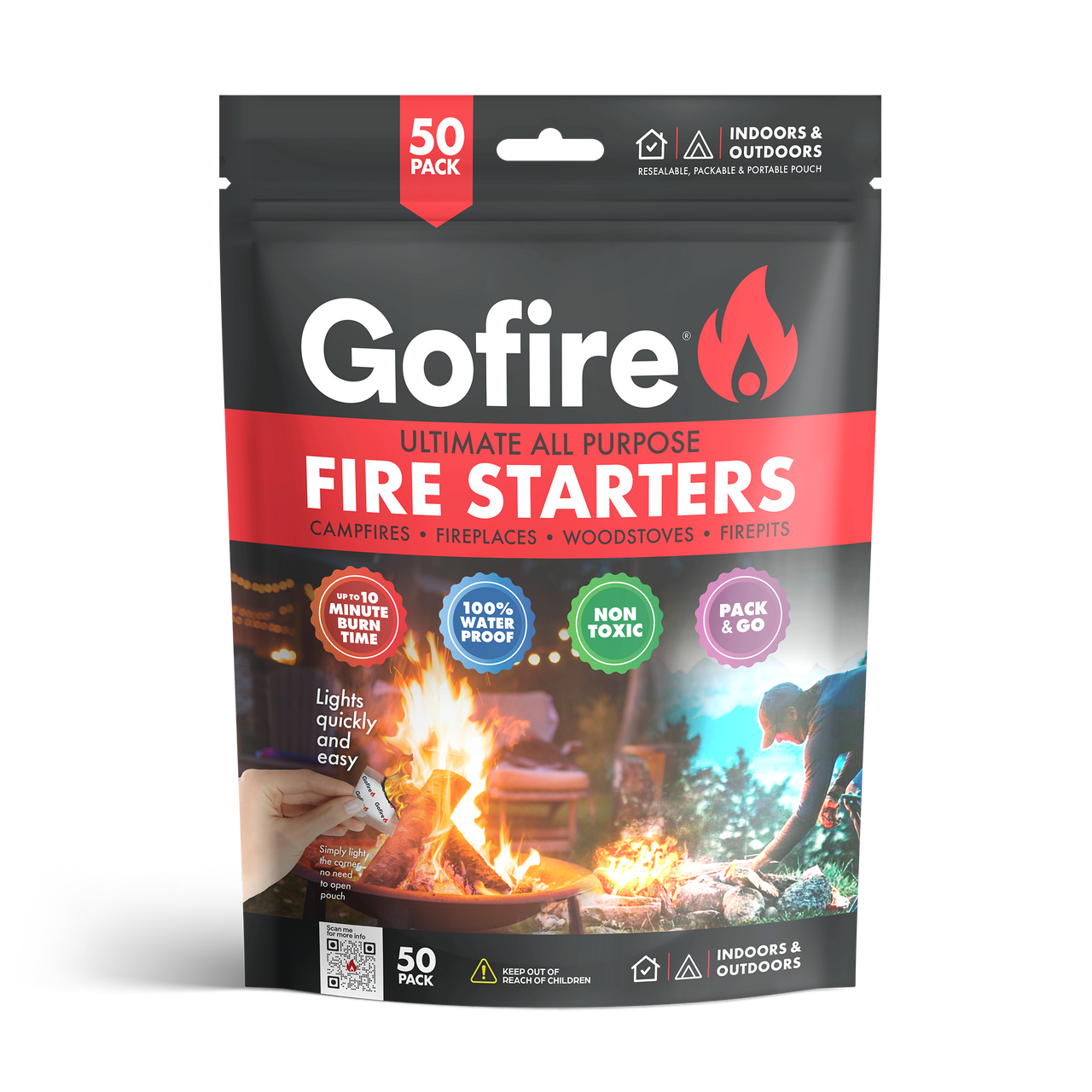 #1 All Natural, Eco-Friendly Fire Starter | Clean Burning by Gofire ...