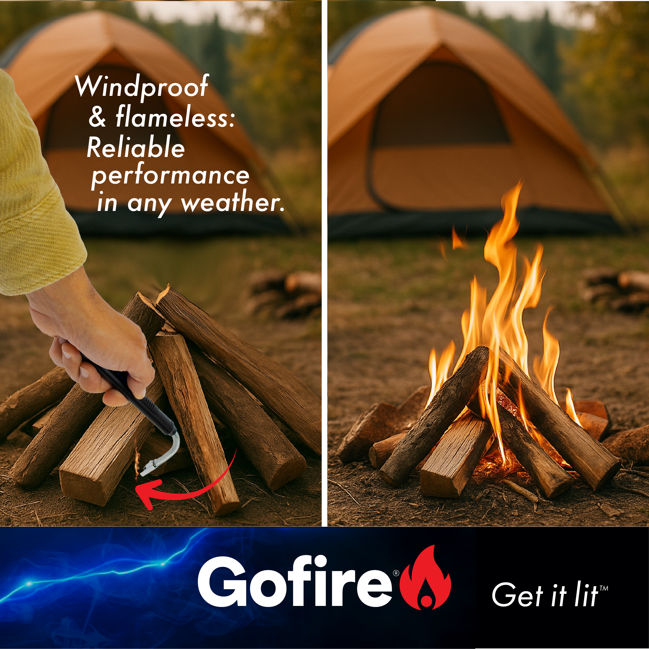 Gofire Electric Arc Lighter – Gofire - #1 Fire starters Worldwide